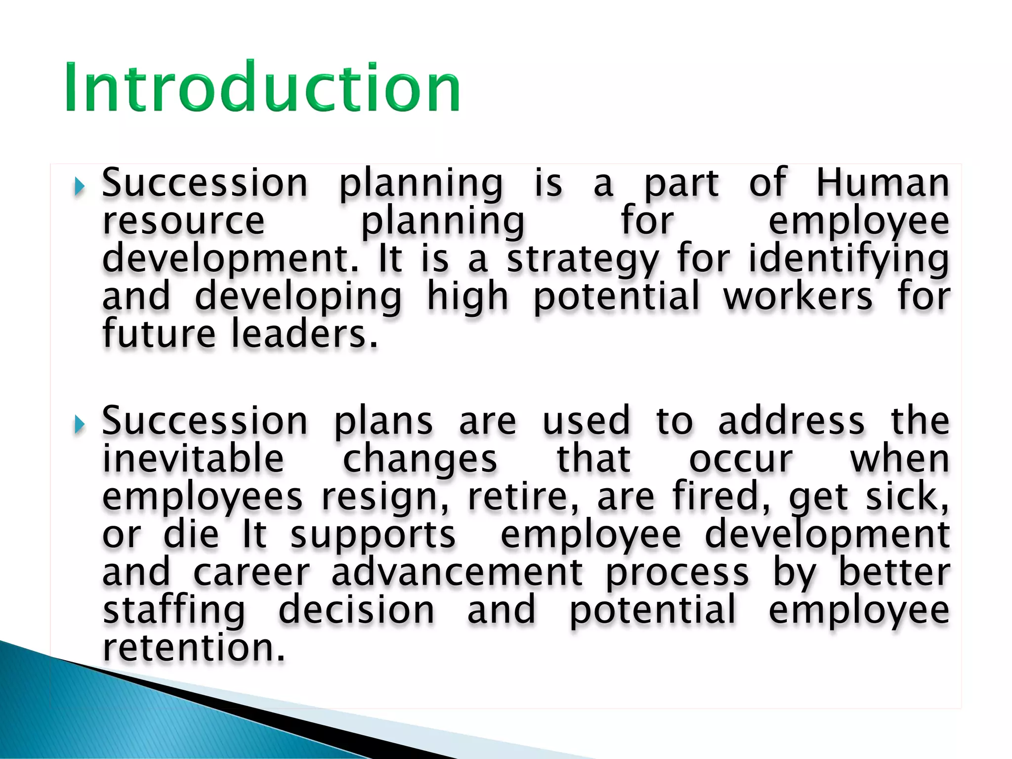 Succession planning | PDF