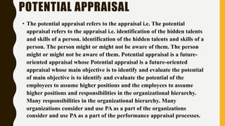 Succession planning and potential appraisal | PPT