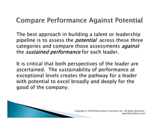 Succession Planning - Assessing Potential | PDF