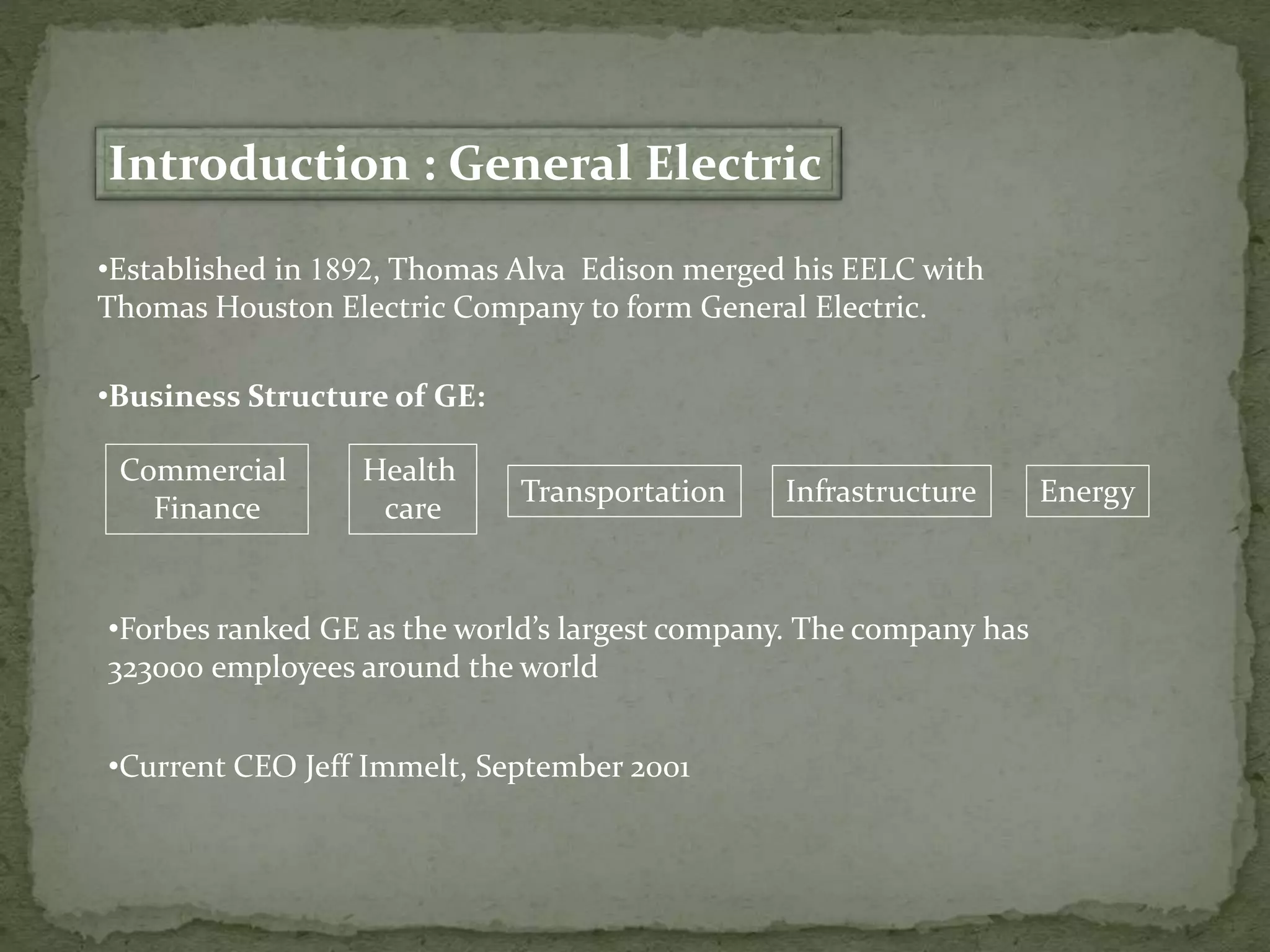 Succession Planning at General Electric | PPTX | Business Administration | Business