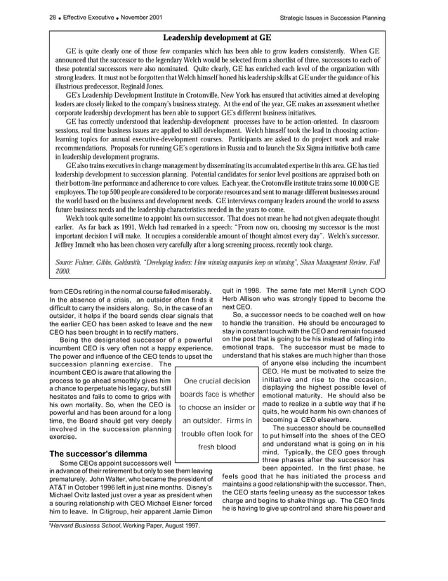 Succession Planning India | PDF | Business Administration | Business