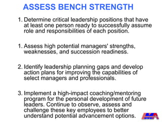Succession planning model | PPT