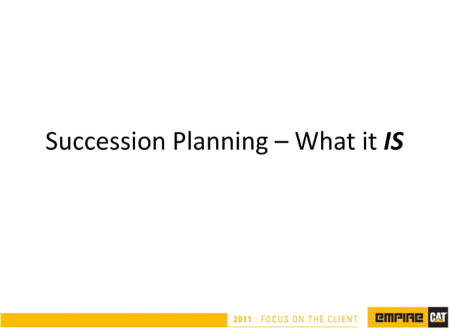 Succession planning ppt | PPTX