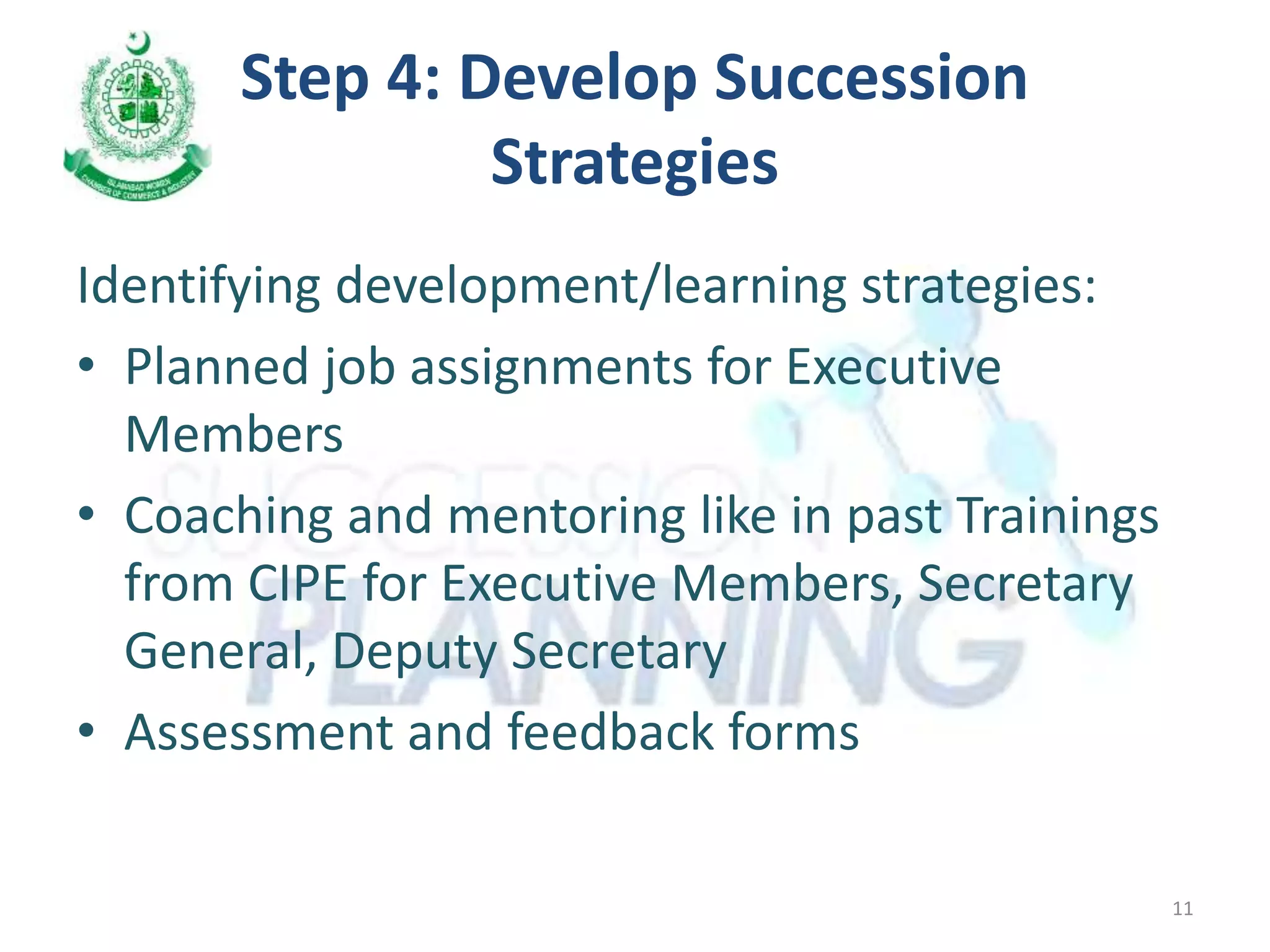 Succession Planning Presentation by IWCCI | PPTX | Human Resources ...