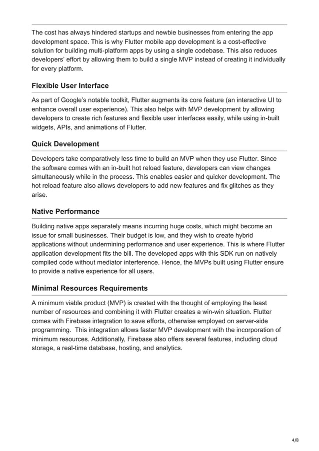 A Comprehensive Guide To Flutter App Development Pdf