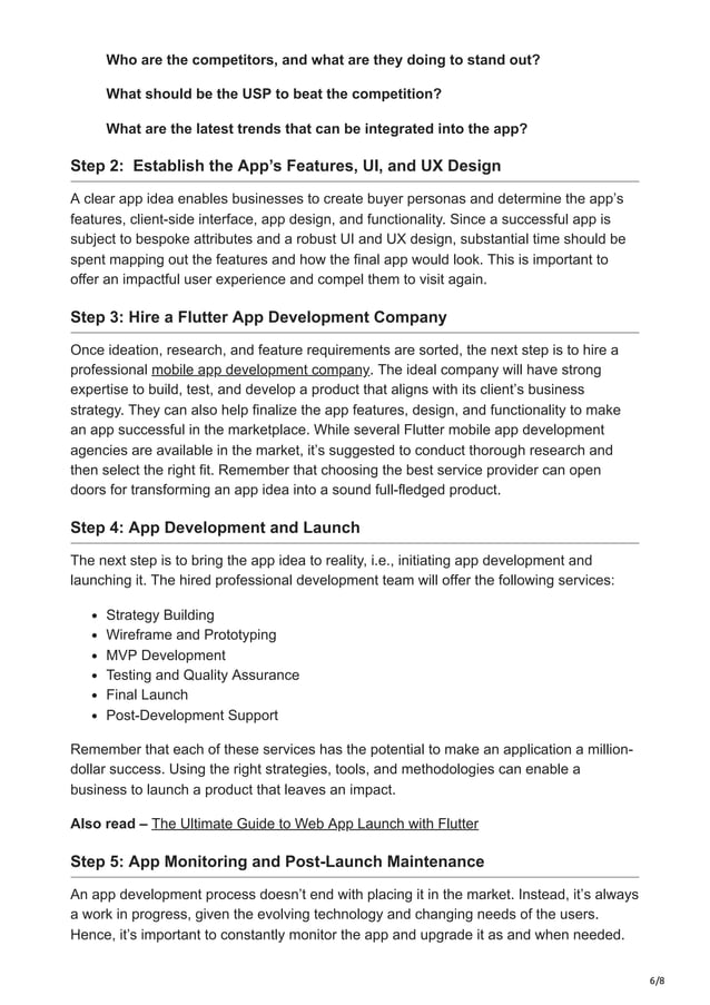 A Comprehensive Guide To Flutter App Development Pdf 