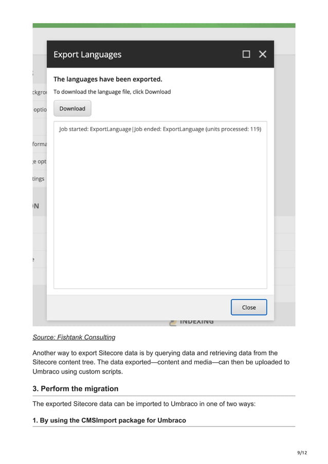 Sitecore to Umbraco Migration: The Ultimate Guide | PDF