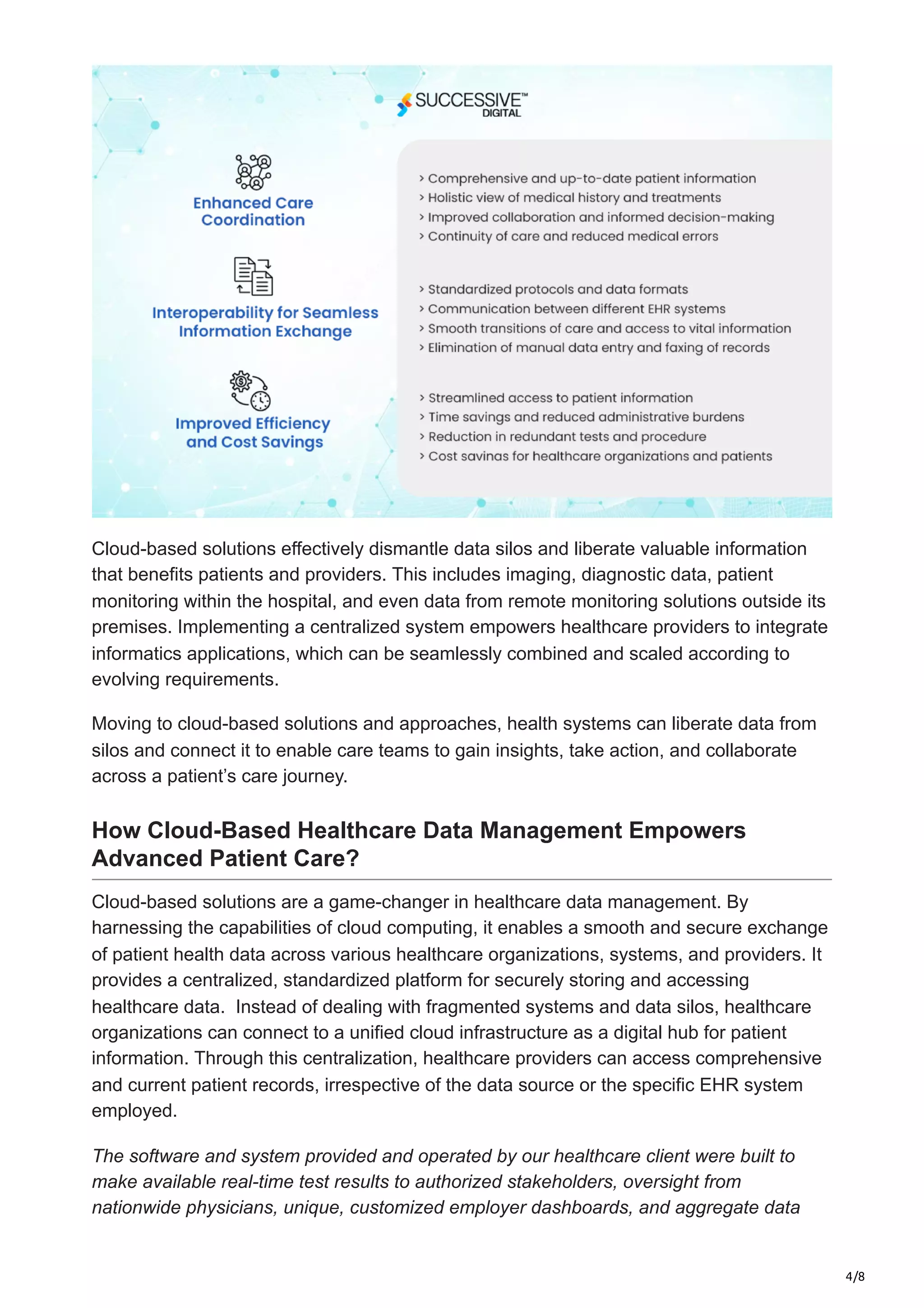 Healthcare and AWS: The Power of Cloud in Patient Care and Data ...