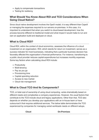 Cloud Native Application Development Guide – 2023 | PDF | Cloud ...