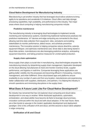 Cloud Native Application Development Guide – 2023 | PDF | Cloud ...