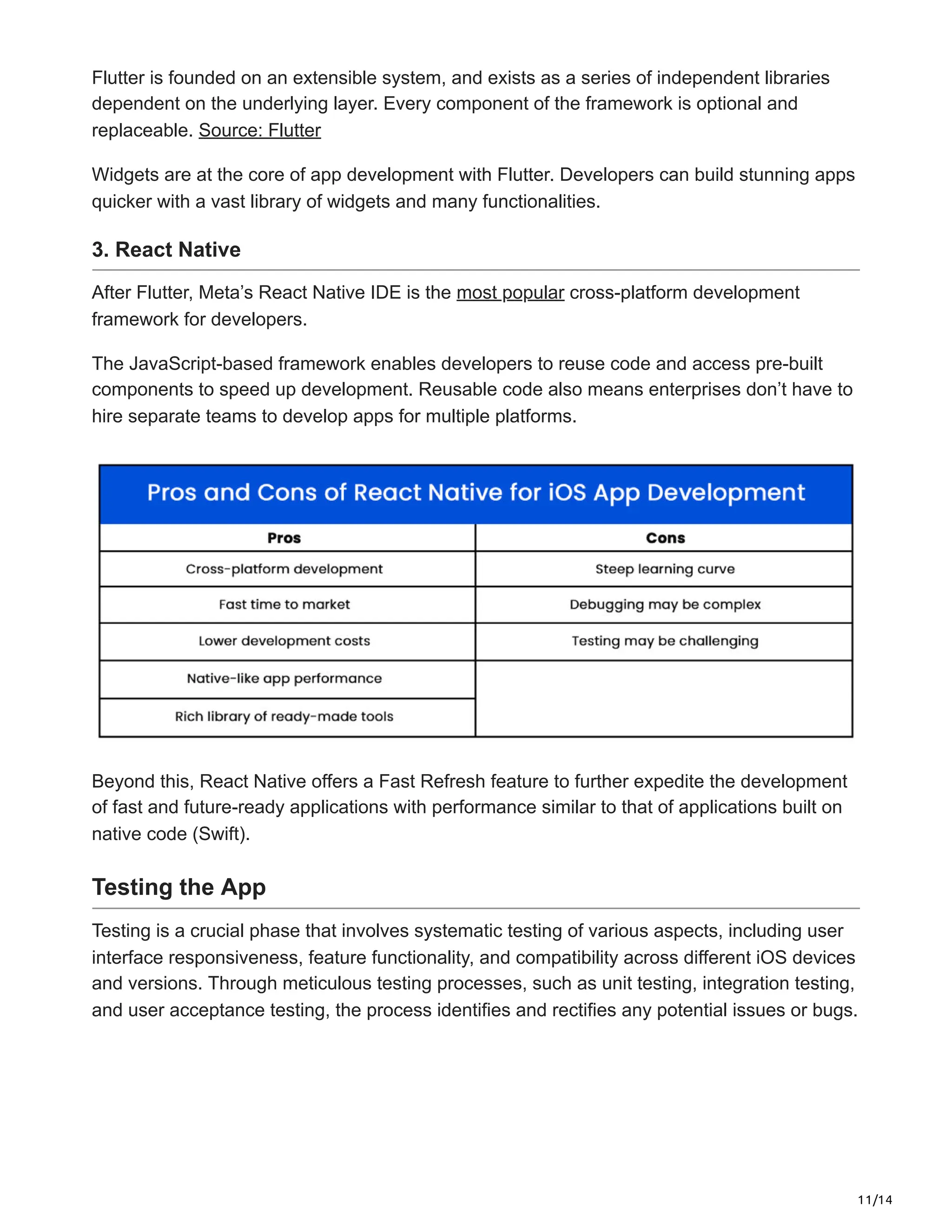The Comprehensive Technical Guide to iOS Mobile App Development | PDF