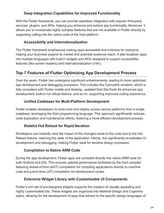 Why Use Flutter for App Development- Features and Benefits | PDF