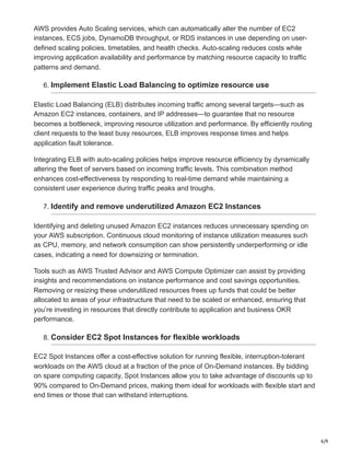 AWS Cost Optimization: Strategies for Maximizing Cloud Efficiency | PDF | Cloud Computing | Internet