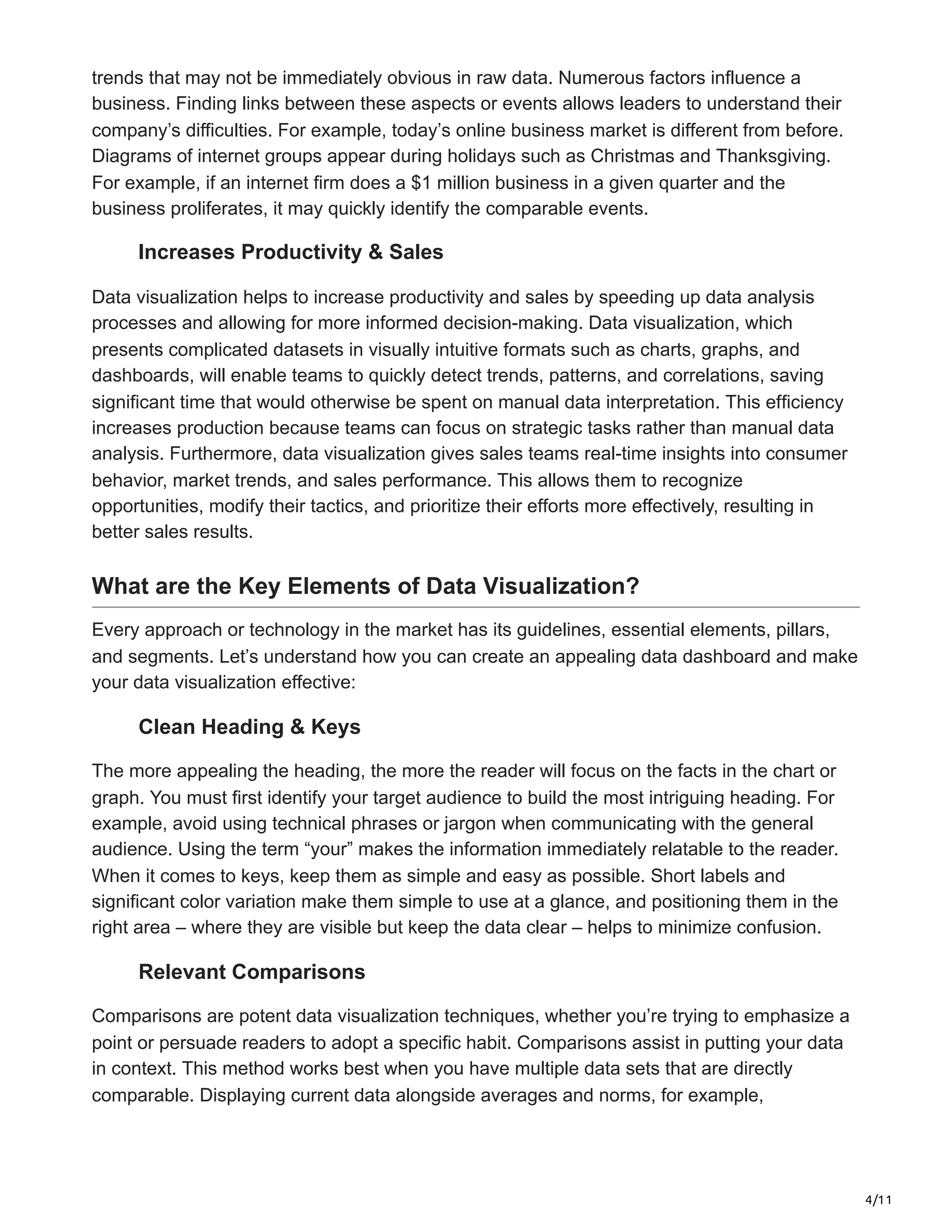 What is Data Visualization: A Comprehensive Guide | PDF | Internet ...