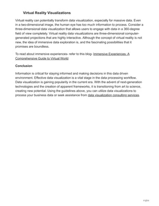 What is Data Visualization: A Comprehensive Guide | PDF | Internet ...