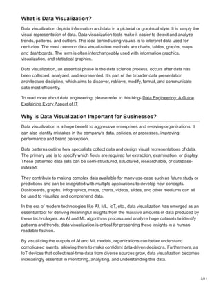 What is Data Visualization: A Comprehensive Guide | PDF | Internet ...
