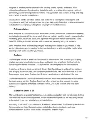 What is Data Visualization: A Comprehensive Guide | PDF | Internet ...