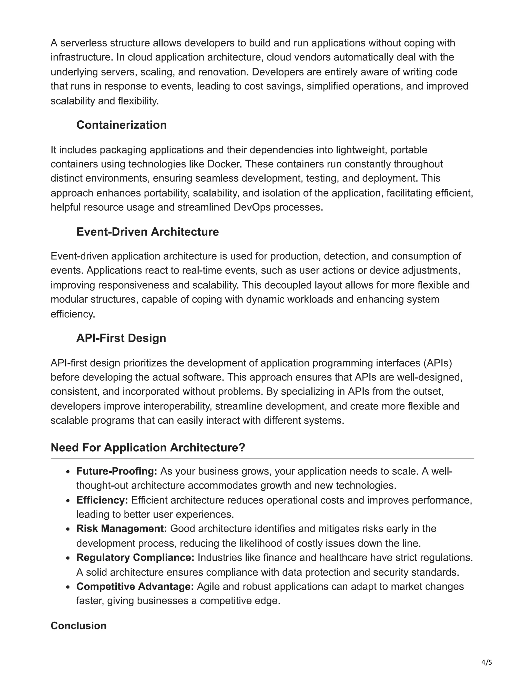 What is Application Architecture and Why Do You Need It? | PDF