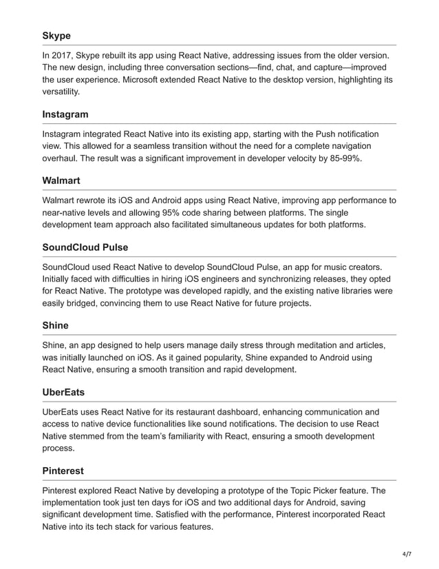 React Native App Development: A Comprehensive Guide | PDF