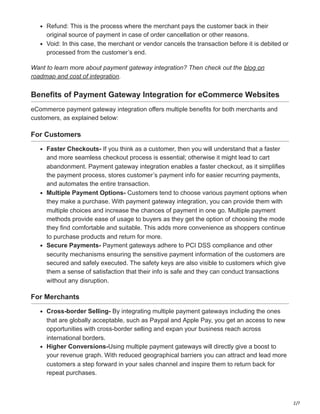 Payment Gateway Integration for Your eCommerce Website: A Complete ...