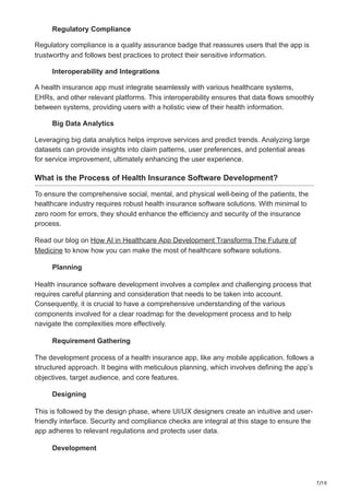Health Insurance Software Development: Processes, Costs, and Tips | PDF