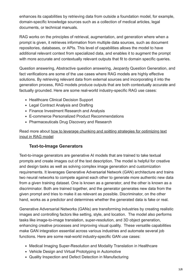 Integrating GenAI for Business Process Automation | PDF