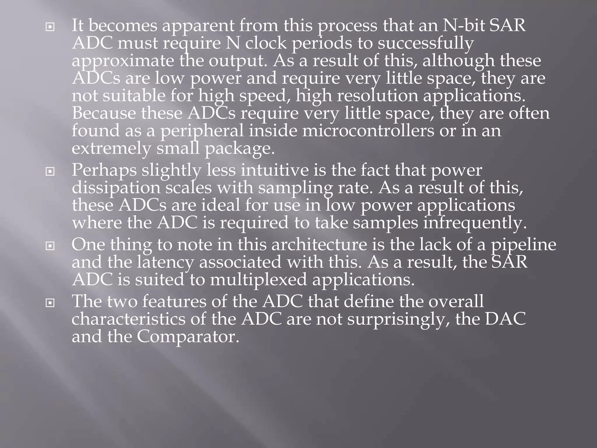 Successive approximation adc | PPTX