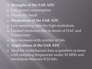 Successive approximation adc | PPTX