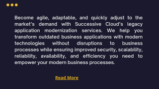 Successive Cloud Applicaton Modernization.pdf | Cloud Computing | Internet