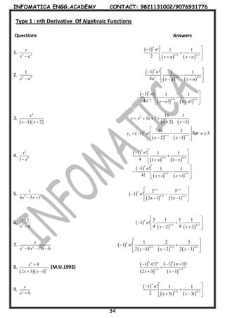 Successive differentiation | PDF