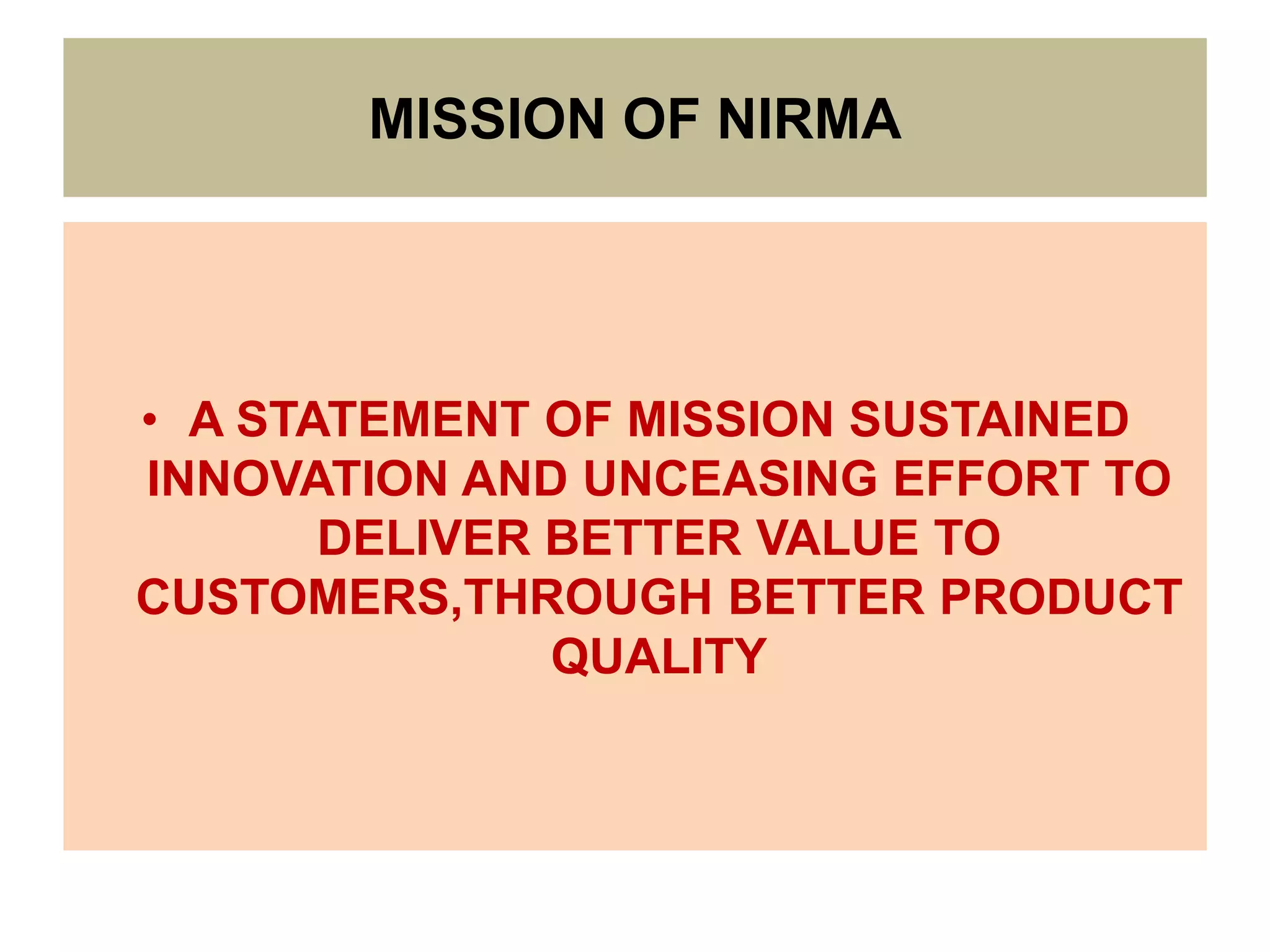 Success of nirma washing powder | PPTX