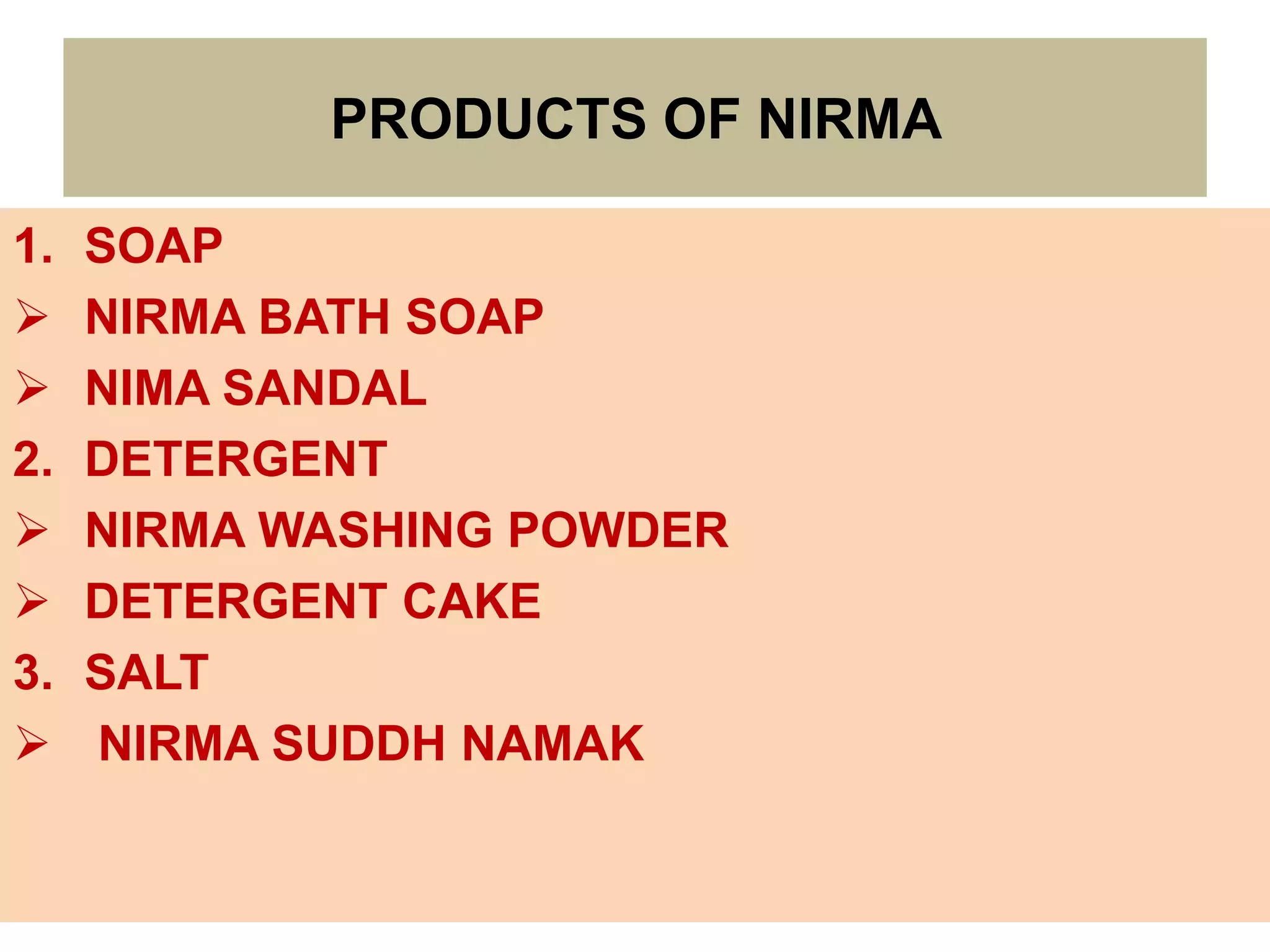 Success of nirma washing powder | PPTX