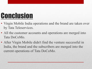 Success of xiaomi in india and failure of Virgin mobile in India | PPTX