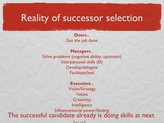 Successor assessment | PPT