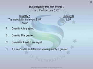 Success Prep GRE Practice Test 3b | PPT