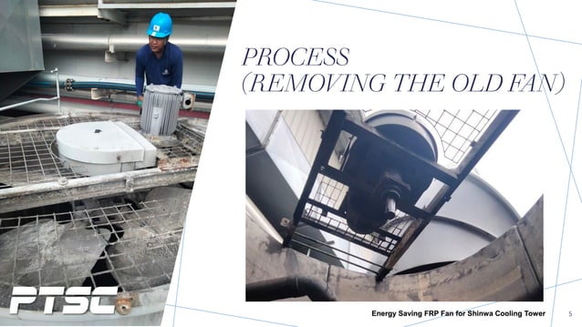 ใบพัดประหยัดพลังงาน Shinwa Cooling Tower PTSC | PDF