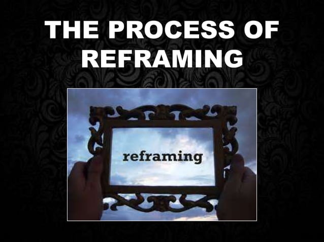 The Process Of Reframing | Success Resources Richard Tan | PPT