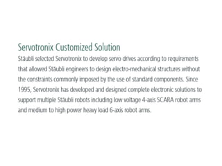 Success stories servotronix | PPT