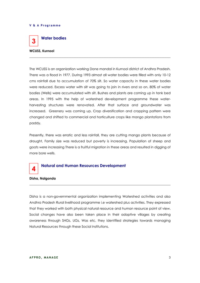 Success stories NGOs | PDF