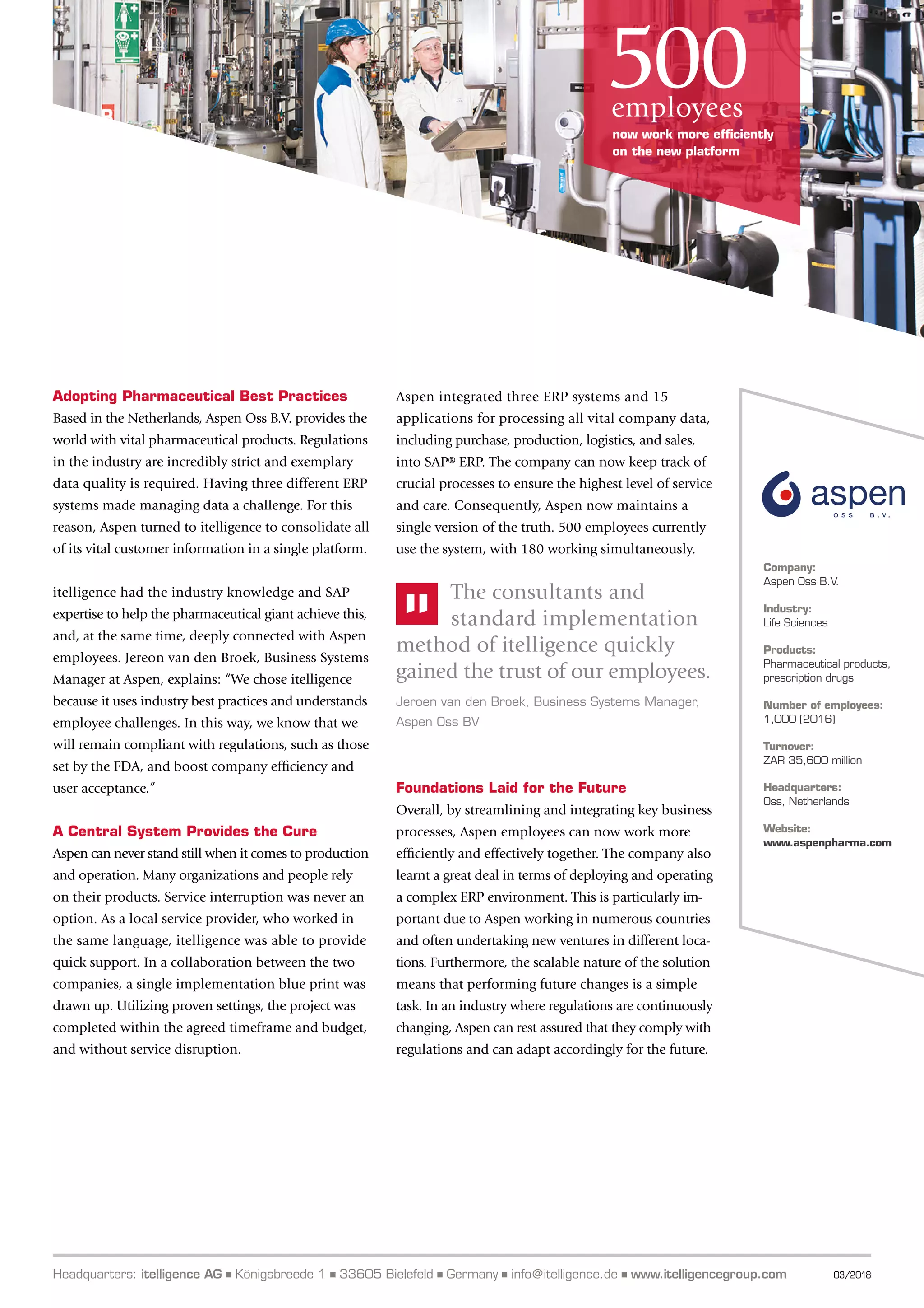 itelligence success story | PDF