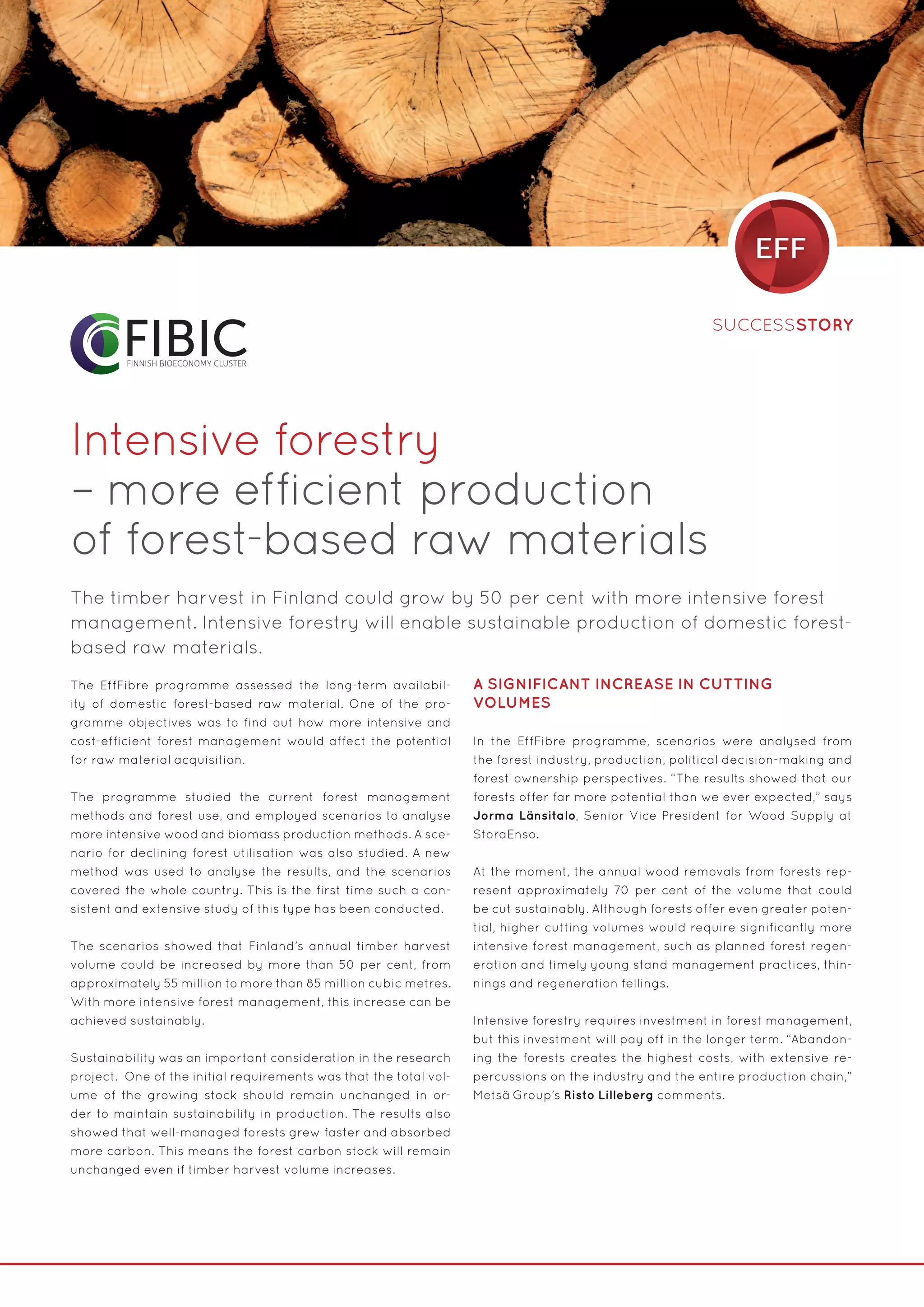 Intensive forestry | PDF