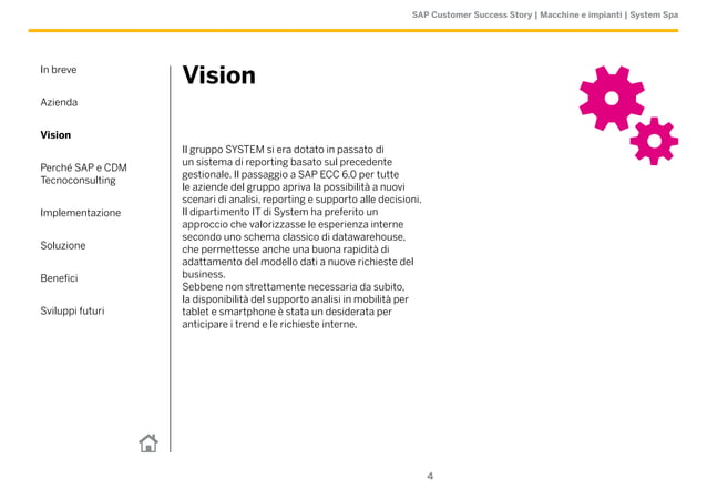 CDM/SAP Customer Success Case - System SPA | PDF