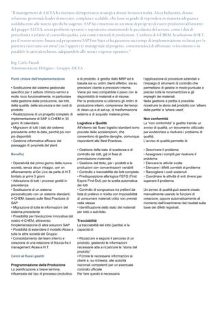 Success Story Alcea | PDF | Logistics | Business