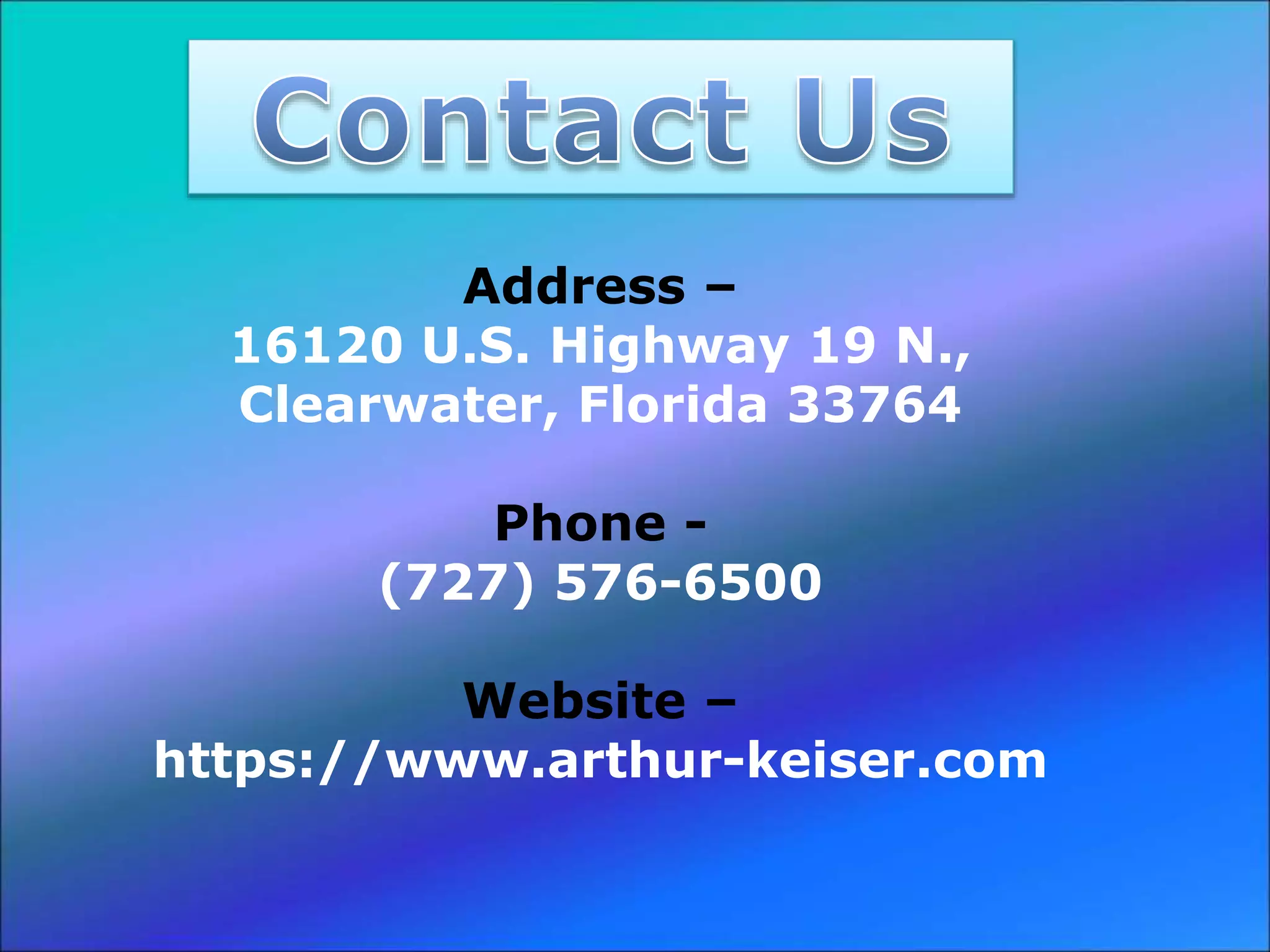 Success Story of Arthur Keiser and Keiser University.ppt | College ...