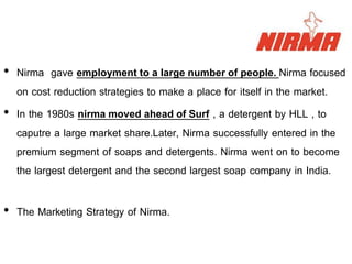 Success story of nirma with kersan bhai patel | PPTX