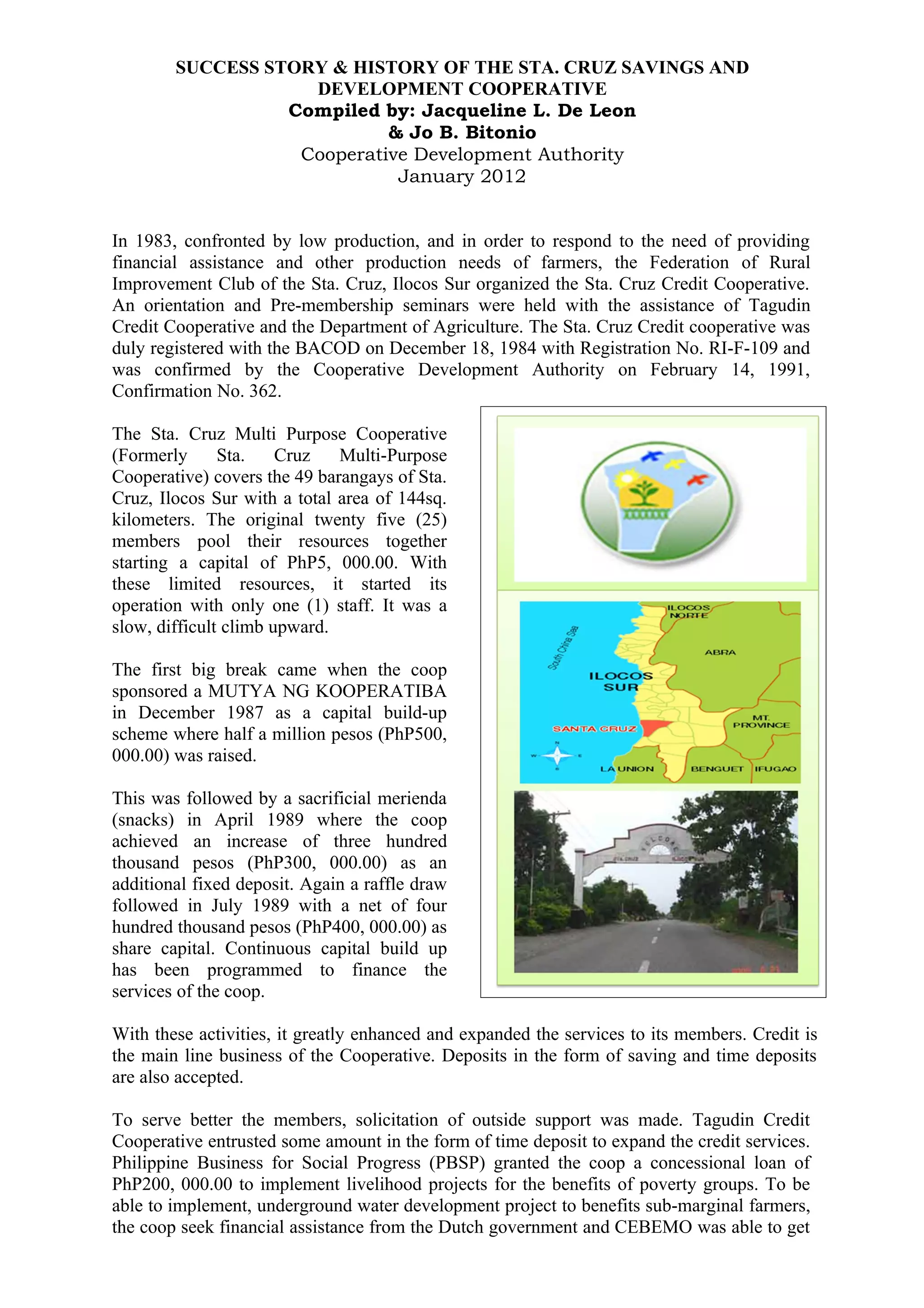 Success Story of SACDECO | DOC