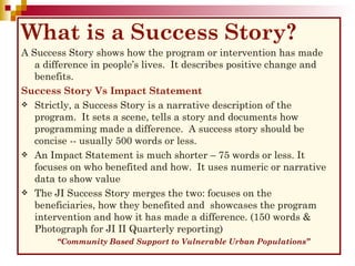 How To Write A Success Story | PPT