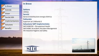SAP EHS per le Utilities | PPT