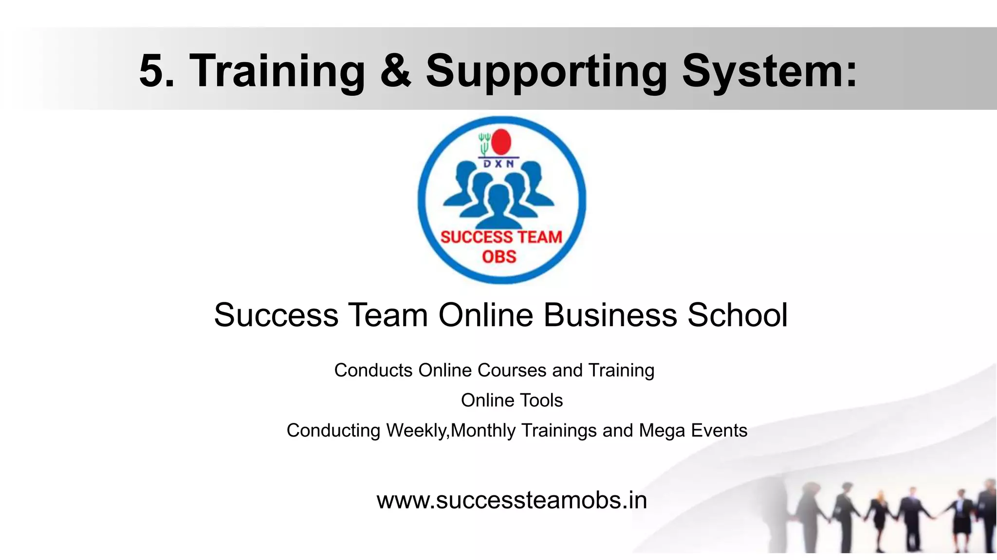 Business Plan- Success team OBS | PPTX