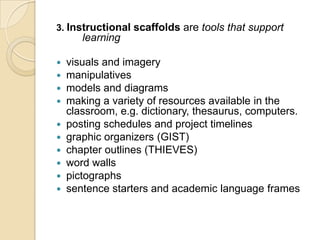 Success through Scaffolding | PPTX